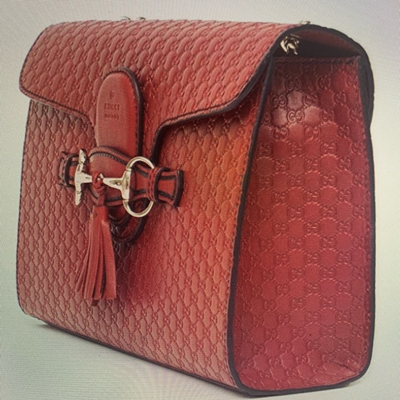 Gucci | Bags | Gucci Emily Micro Gg Burgundy Guccissima | Poshmark